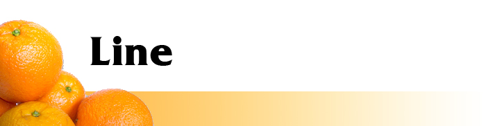 The image on the right shows the half of an orange cut from top to ...